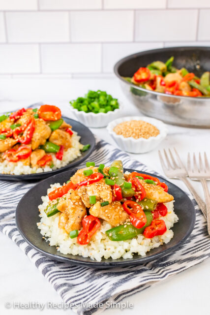 Healthy Orange Sesame Chicken Recipe - Healthy Recipes Made Simple