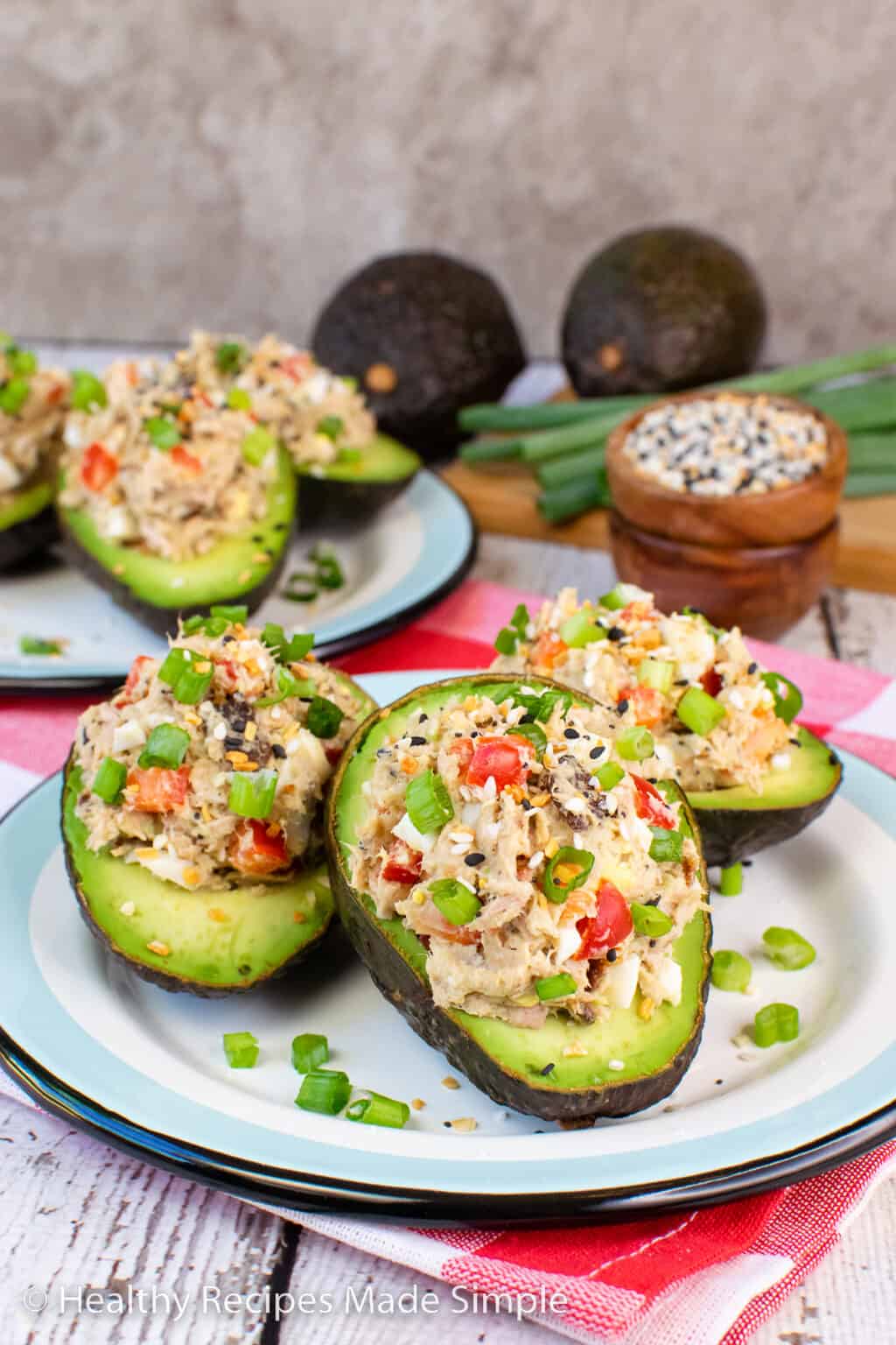 Avocado Tuna Salad - Healthy Recipes Made Simple