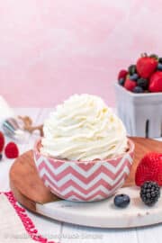 Sugar Free Whipped Cream Recipe - Healthy Recipes Made Simple