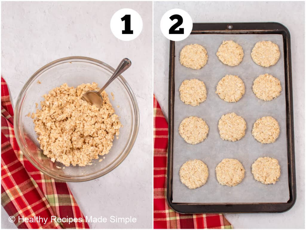Healthy Two Ingredient Oatmeal Cookies (No Banana) - Healthy Recipes ...